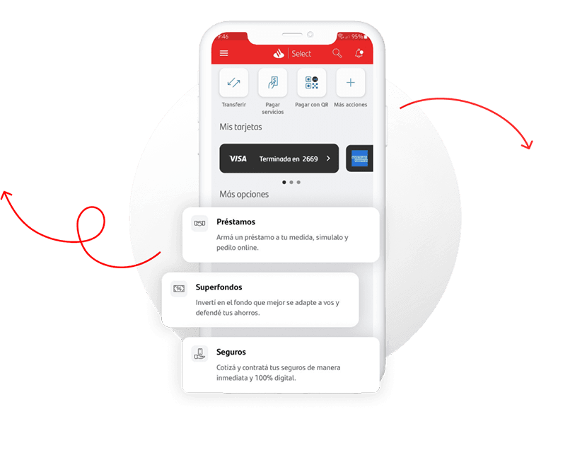 App Santander | Fácil de usar, estés donde estés
