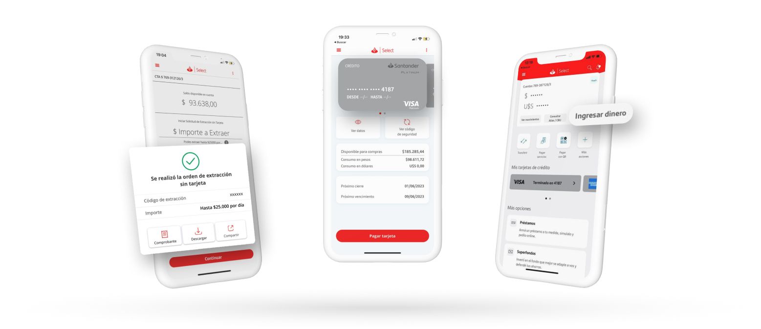 App Santander | Fácil de usar, estés donde estés